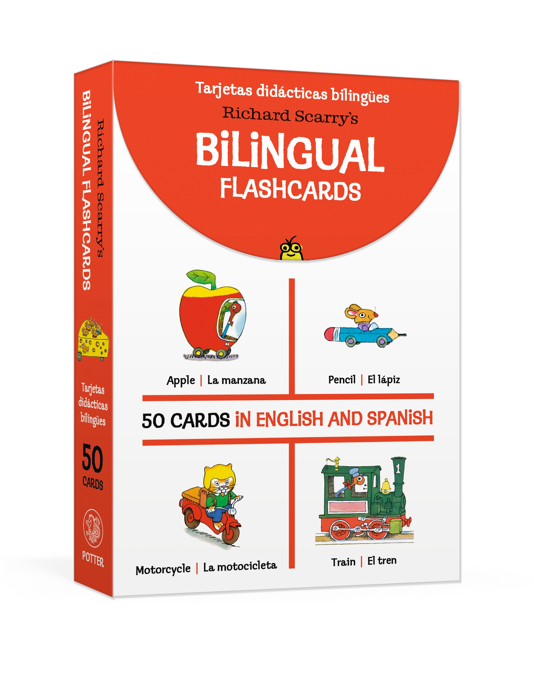 Richard Scarry's Bilingual Flashcards: 50 Cards in English and Spanish ...
